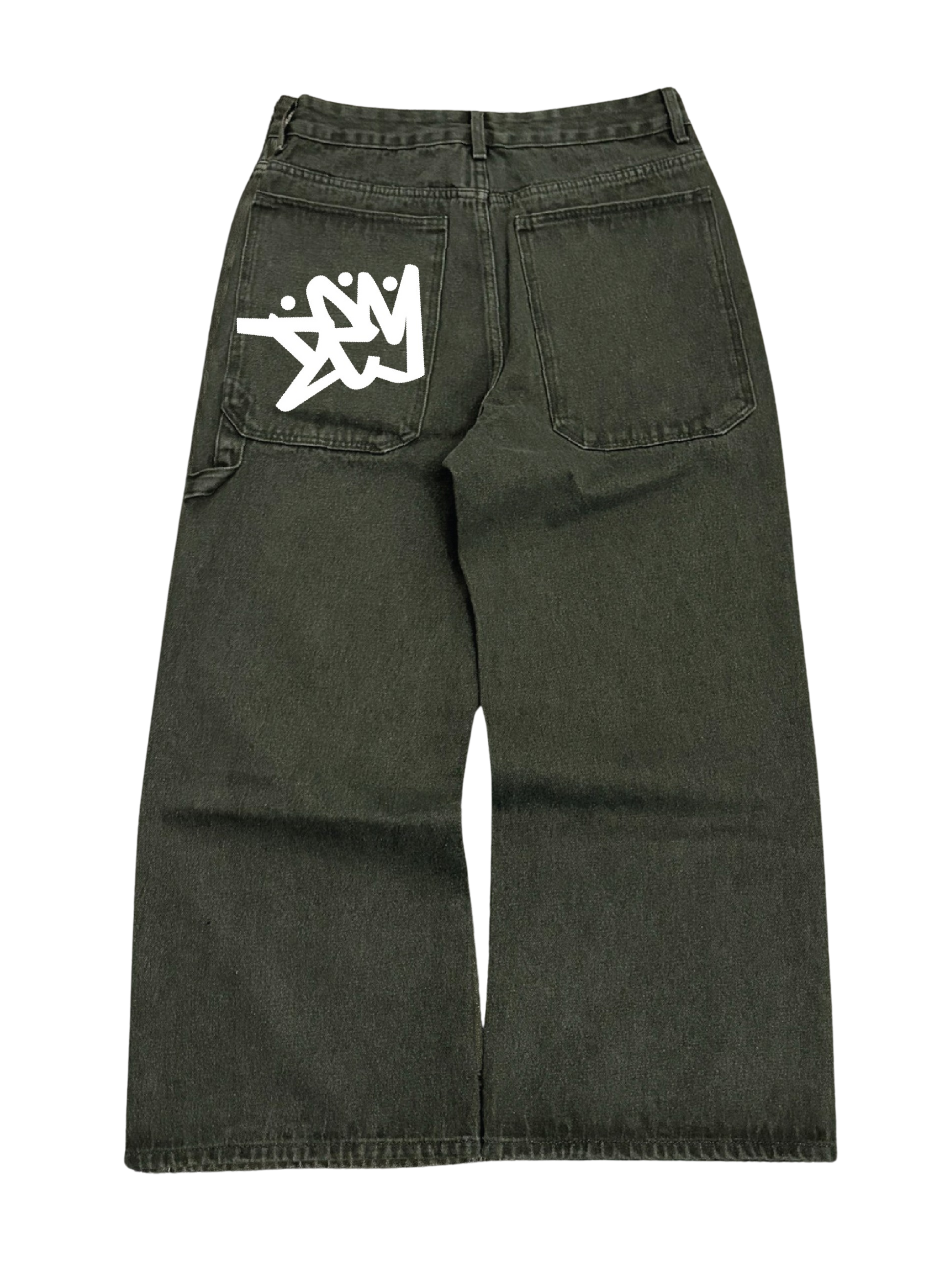BAGGY GREEN JEANS – DEM
